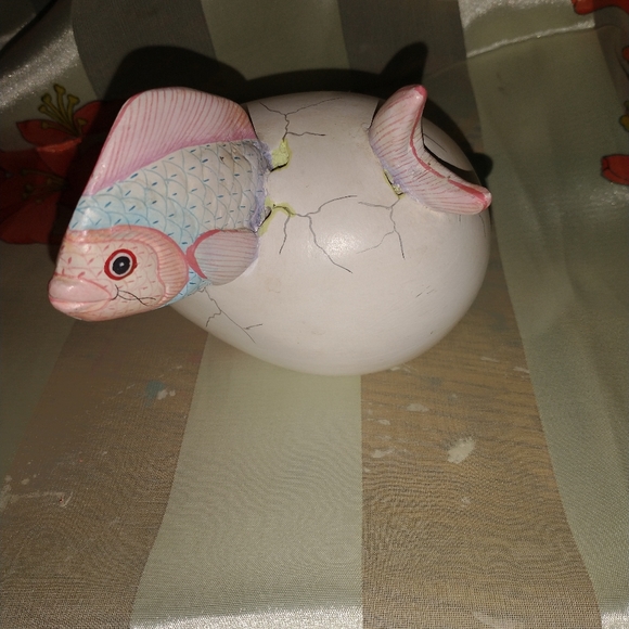 CAMARENA | Accents | J Camarena Large Ceramic Hatching Egg | Poshmark